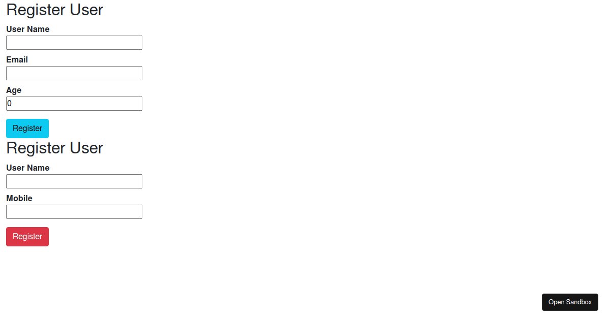 Formik form template with yup - Codesandbox