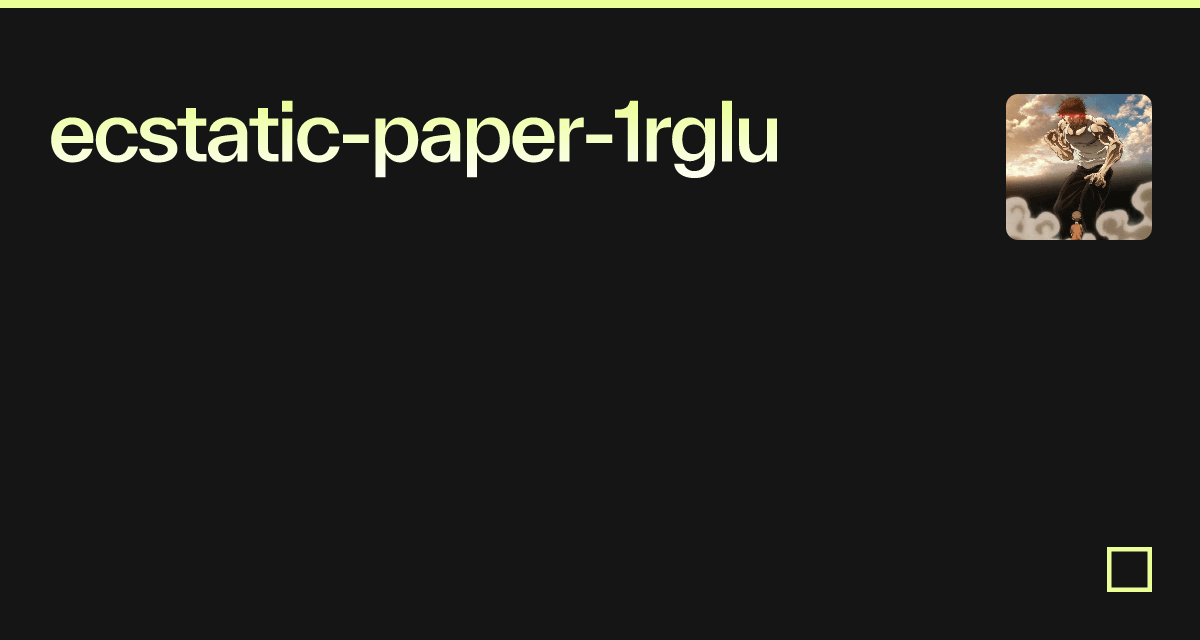 ecstatic-paper-1rglu - Codesandbox