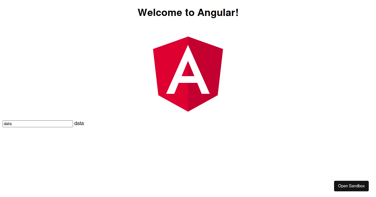 Angular 11 Playground Forked Codesandbox