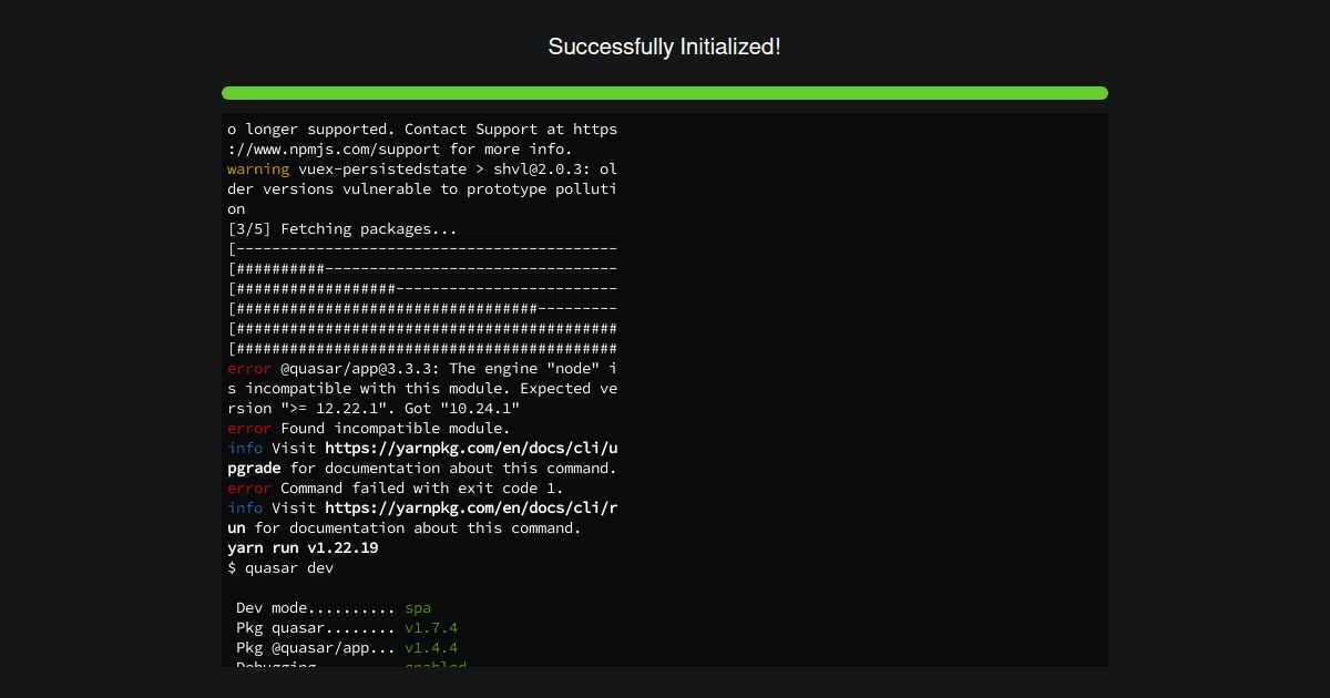 quasar-v1-samples - Codesandbox