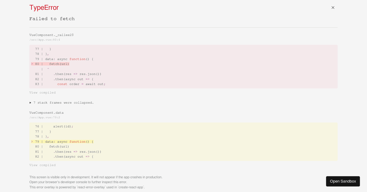 Vue Sorted Table Component Example Codesandbox