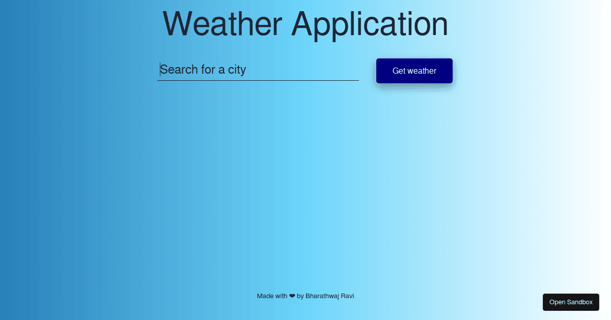 vanilla - Codesandbox