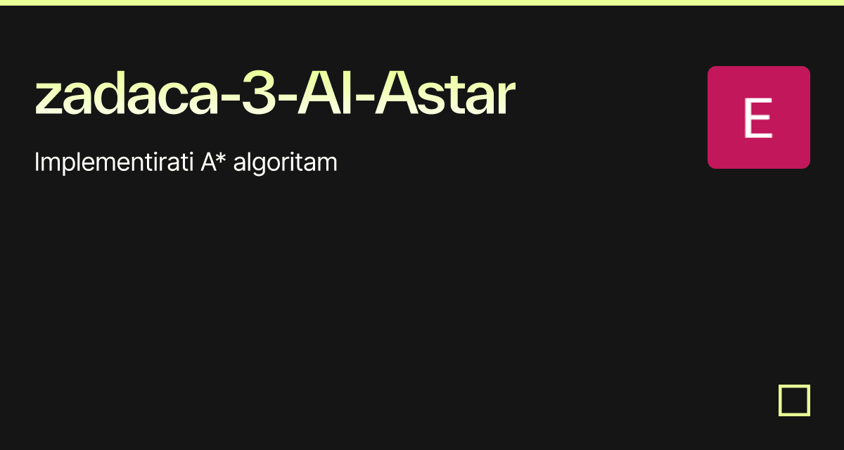 zadaca-3-AI-Astar - Codesandbox