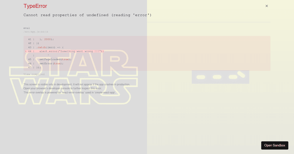 Bankole-Idris-star-wars - Codesandbox Bankole-Idris-star-wars - Codesandbox