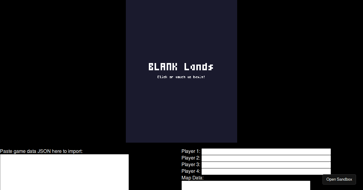 blank-game - Codesandbox