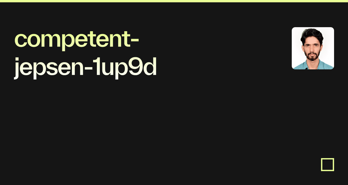 competent-jepsen-1up9d - Codesandbox