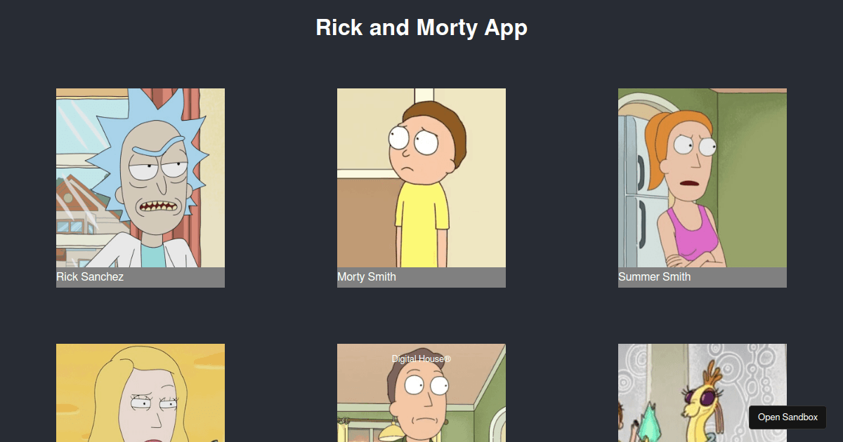 rick-and-morty-app-with-react-query - Codesandbox