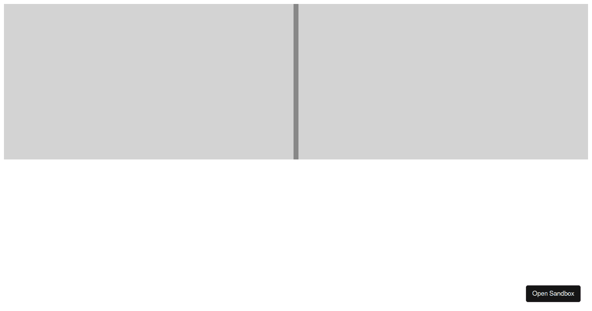 Make Section collapsible - Codesandbox