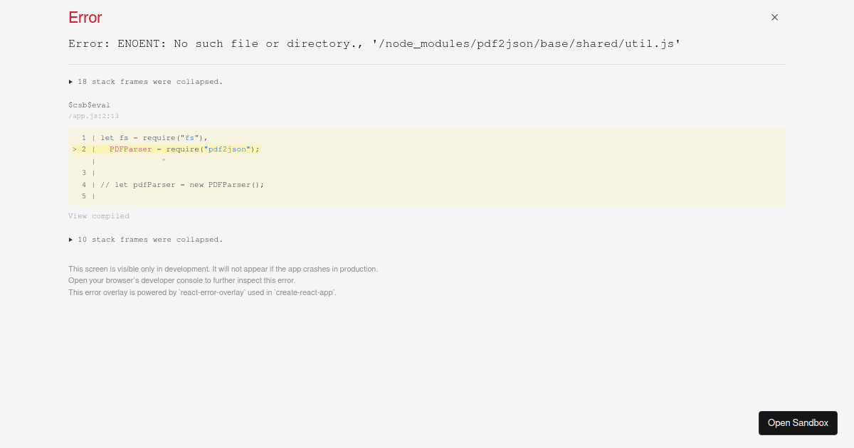 Pdfjs Practice Codesandbox