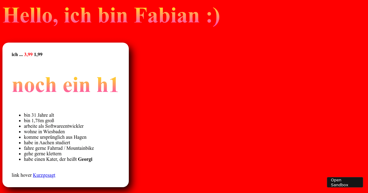 html-starter - Codesandbox