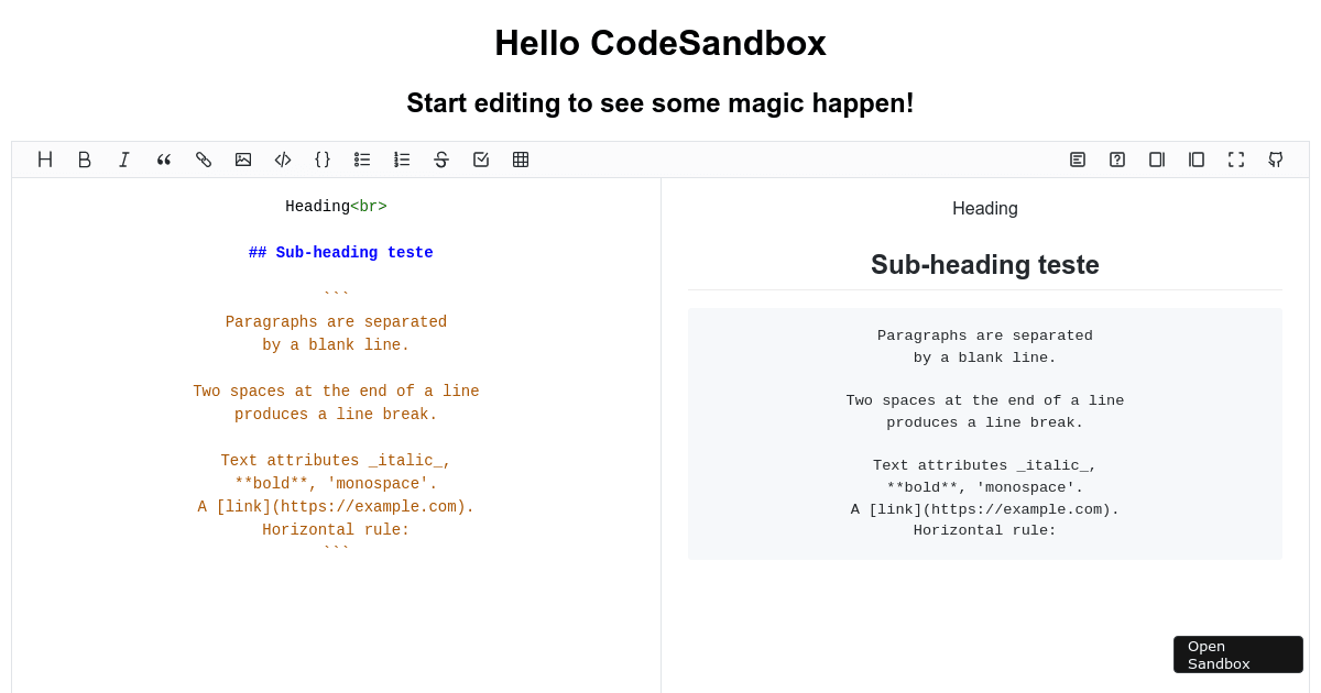 react-bytemd (forked) - Codesandbox