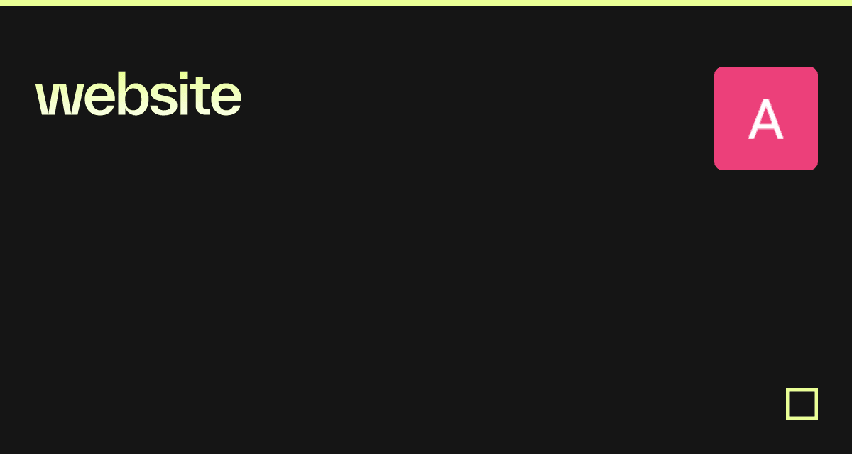 website - Codesandbox