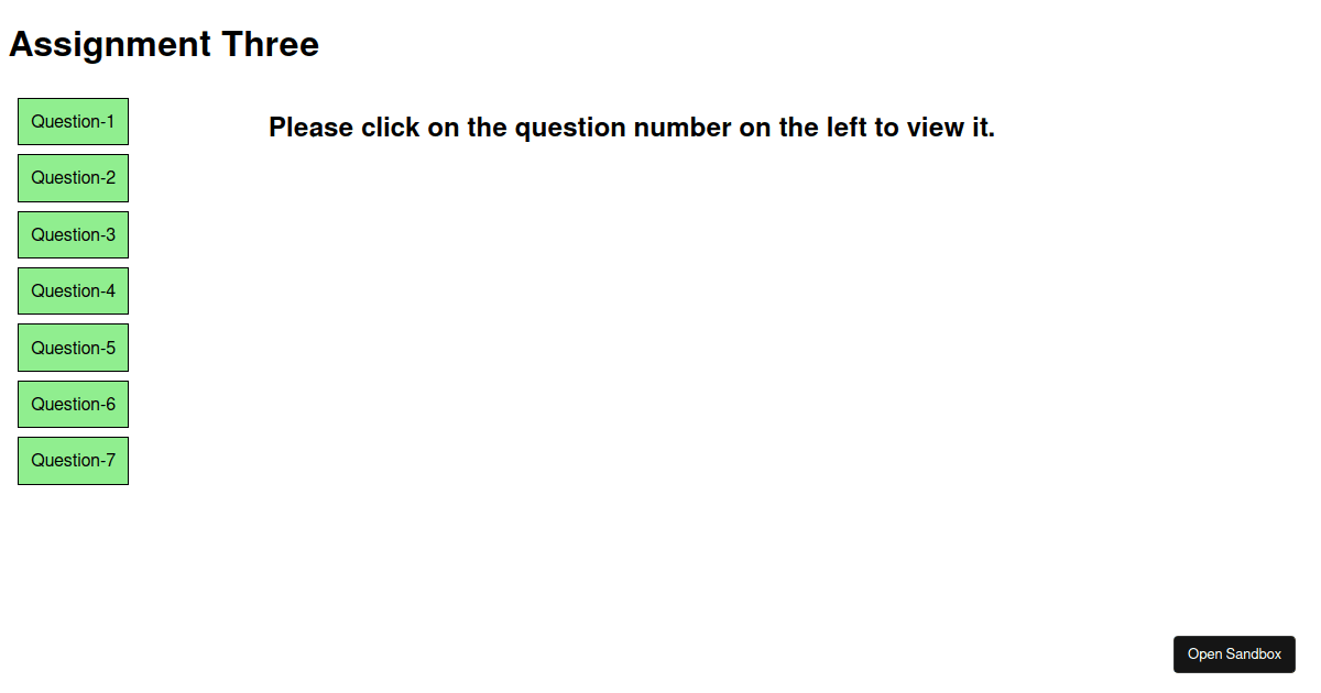 faheem-assignment-three - Codesandbox