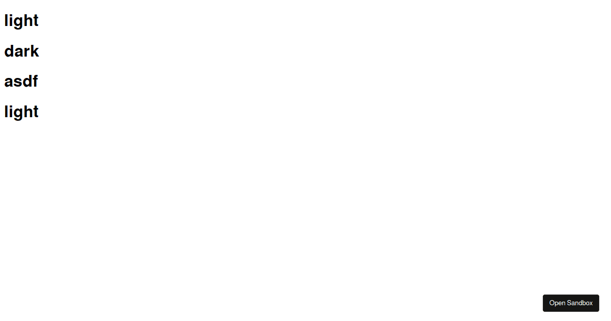 Context Provider PropTypes Example - Codesandbox