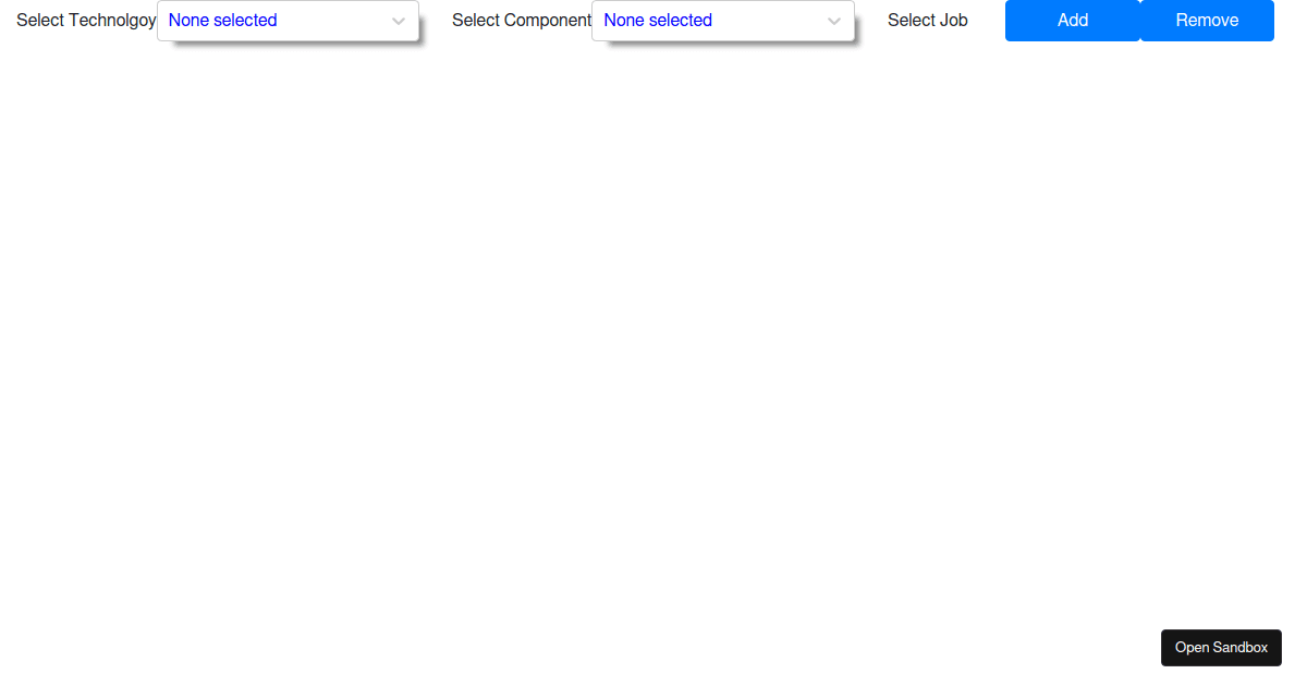 React-select + bootstrap - Codesandbox