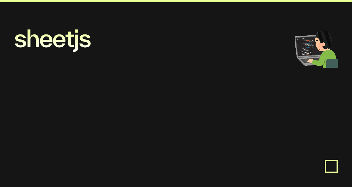 sheetjs - Codesandbox