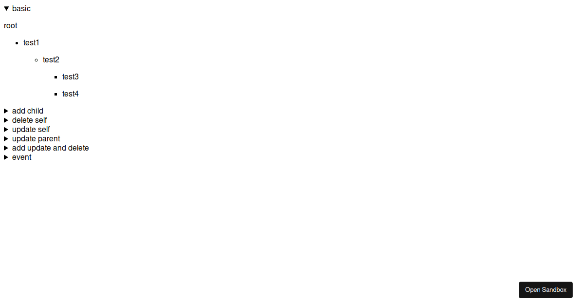 react-tree-renerer - Codesandbox