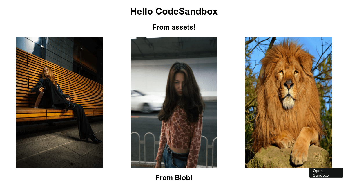 Convert image to base64 - Codesandbox