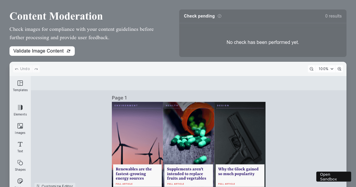 showcase-github - Codesandbox