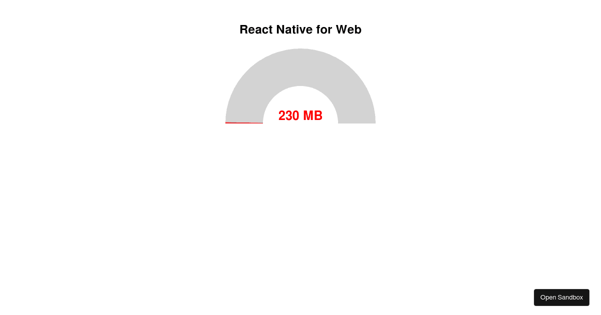 React Native (forked) - Codesandbox