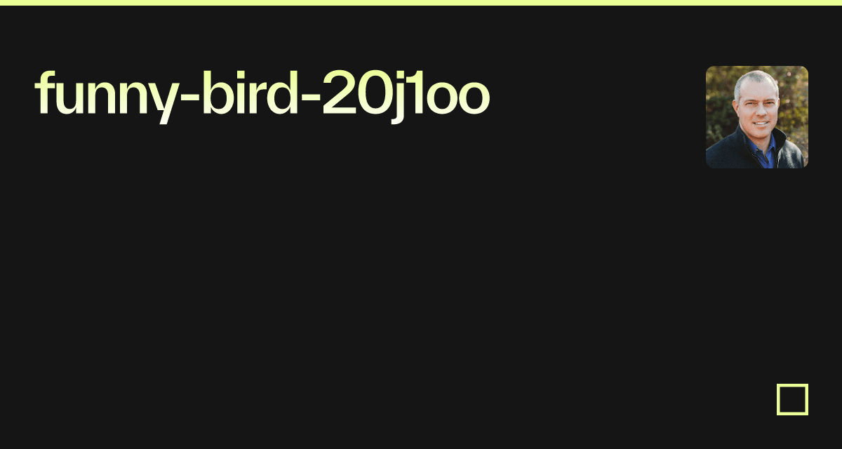 funny-bird-20j1oo - Codesandbox