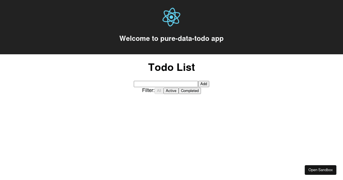 pure-data-app - Codesandbox