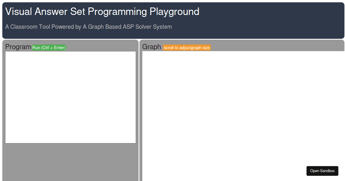Visual-ASP - Codesandbox