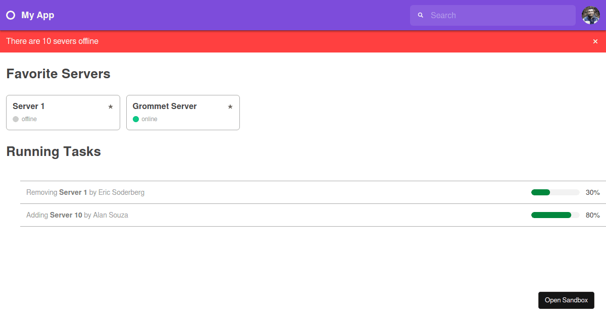 Weekly Patterns #3: Three-Pane view - Codesandbox