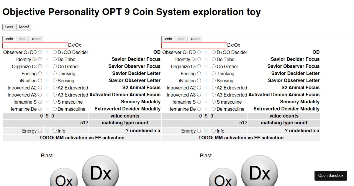 objective-personality-opt-9-coin-system-exploration-toy (forked) - Codesandbox