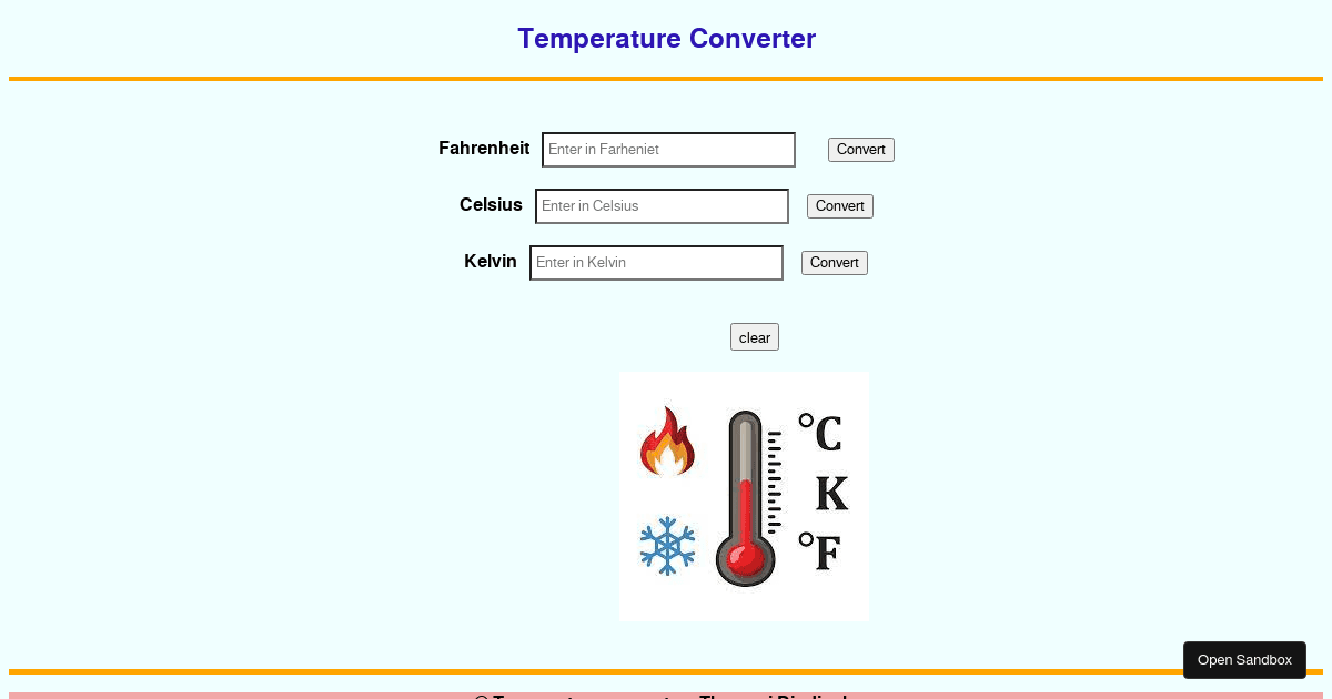 my-temperature-converter - Codesandbox