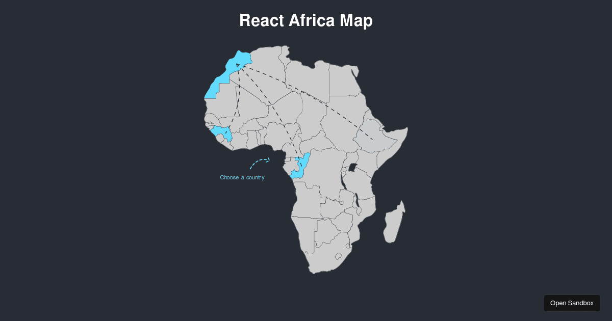 react-africa-map (forked) - Codesandbox