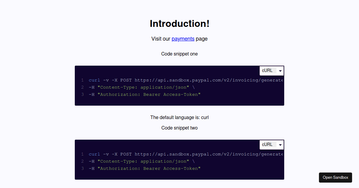 react-code-block-complete - Codesandbox