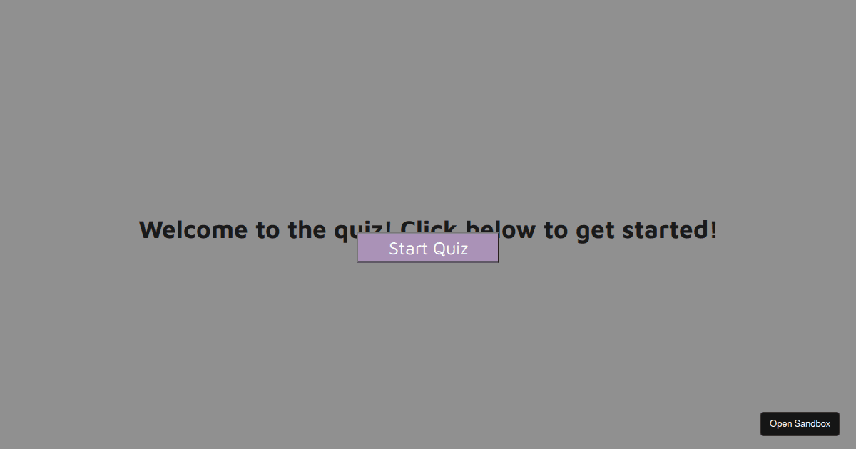 cassidy-frontend-exercise - Codesandbox