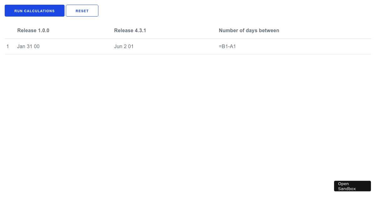 hyperformula-date-time-demo - Codesandbox