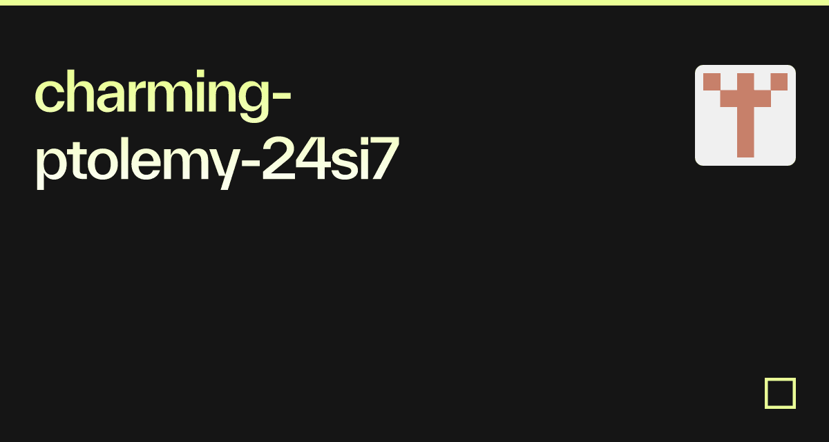 charming-ptolemy-24si7 - Codesandbox