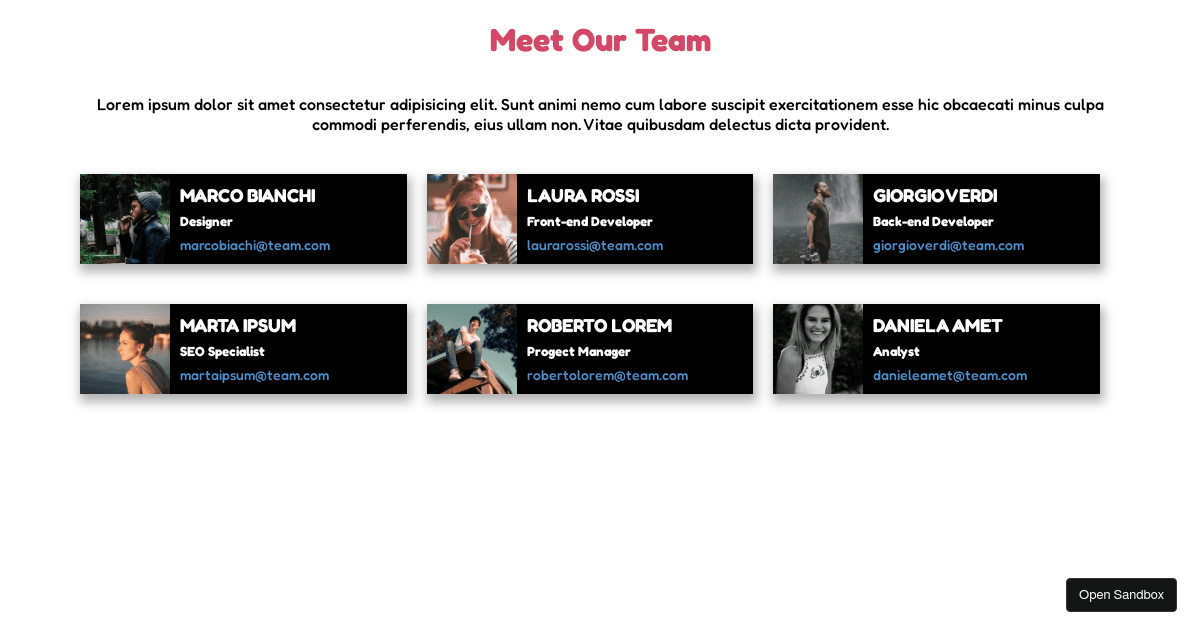 Luketto-dev/html-css-float-cards - Codesandbox