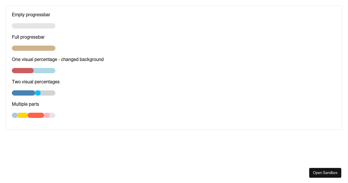 react-animated-progress-bar (forked) - Codesandbox react-animated-progress-bar (forked) - Codesandbox