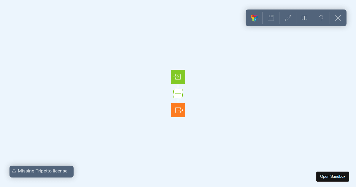 Tripetto SDK / Builder / React / Basic implementation - Codesandbox