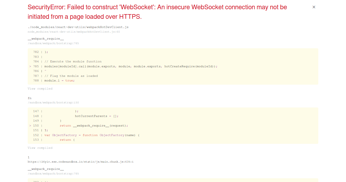 Demo Codesandbox