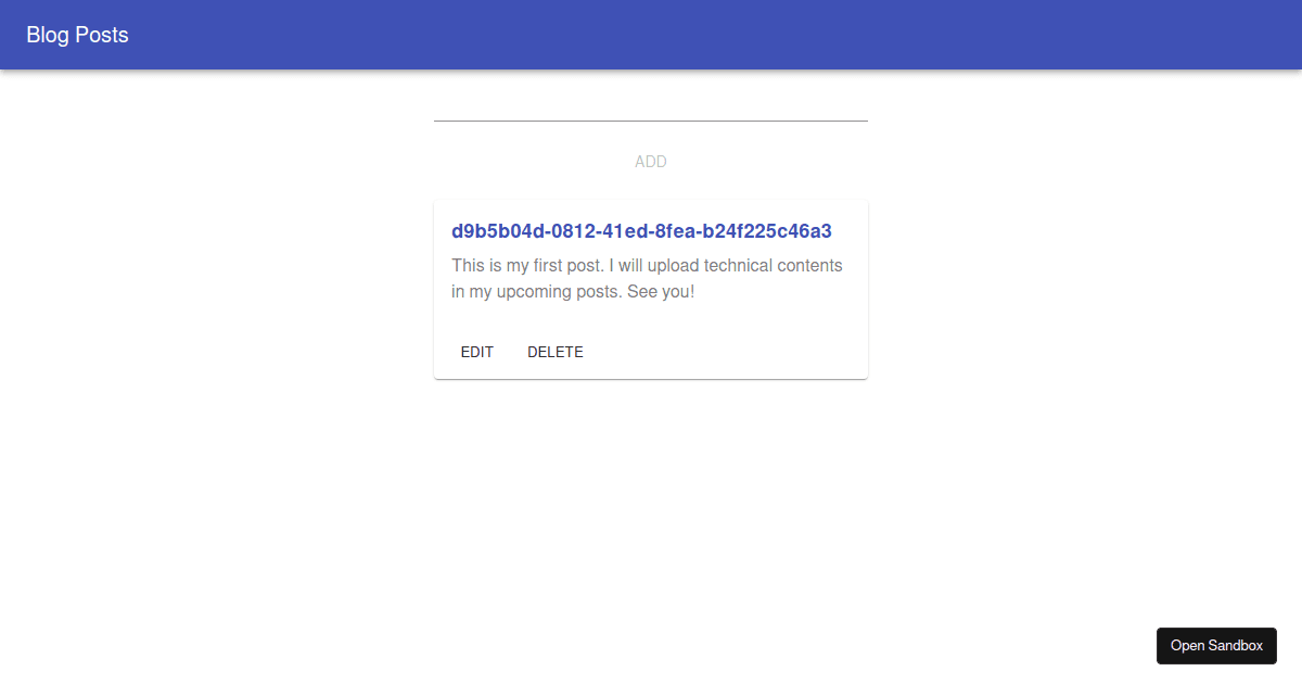 React Redux Saga Crud Codesandbox