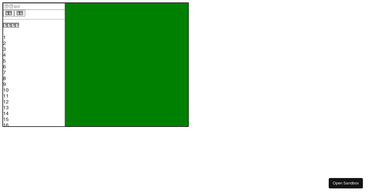 Css Auto Fill Codesandbox