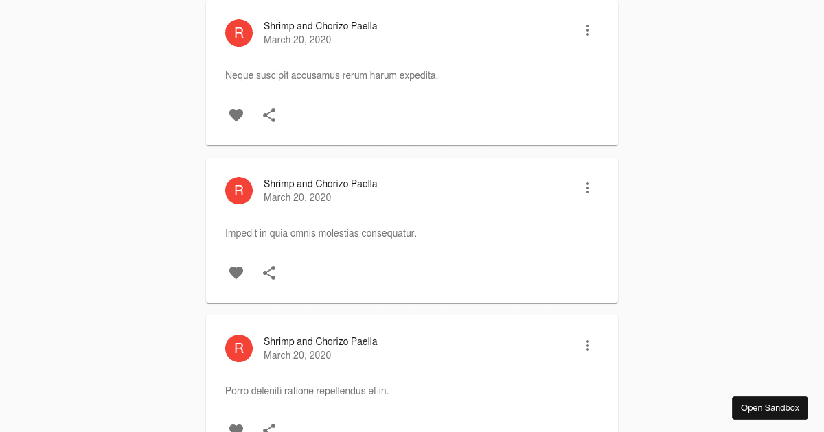 social - media-infinite scroll - Codesandbox