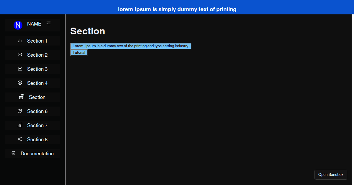 internship assignment - Codesandbox