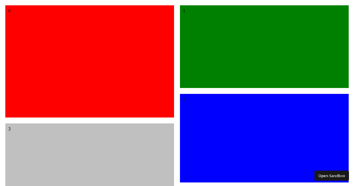 masonry layout (forked) - Codesandbox