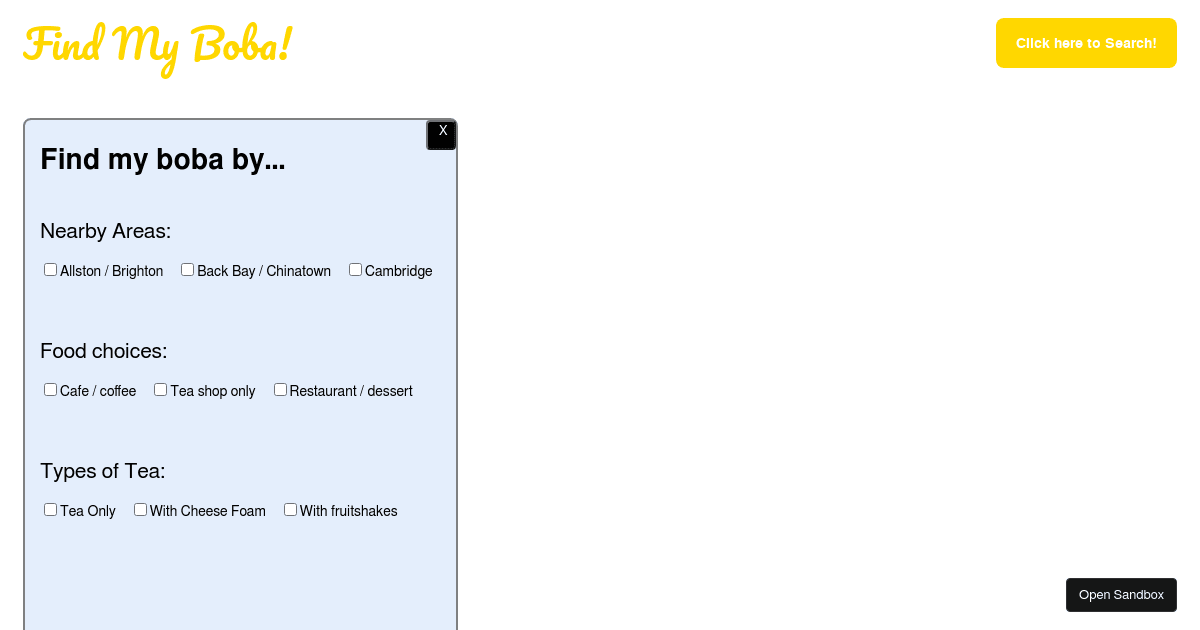 finalproject - Codesandbox
