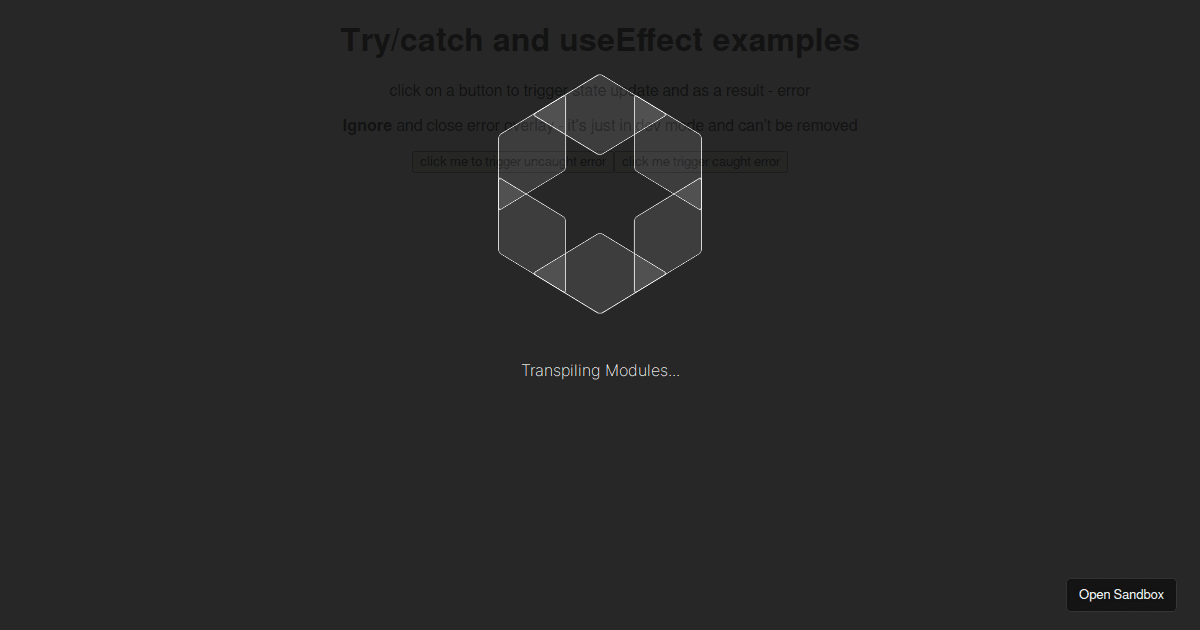 try-catch-and-useeffect - Codesandbox