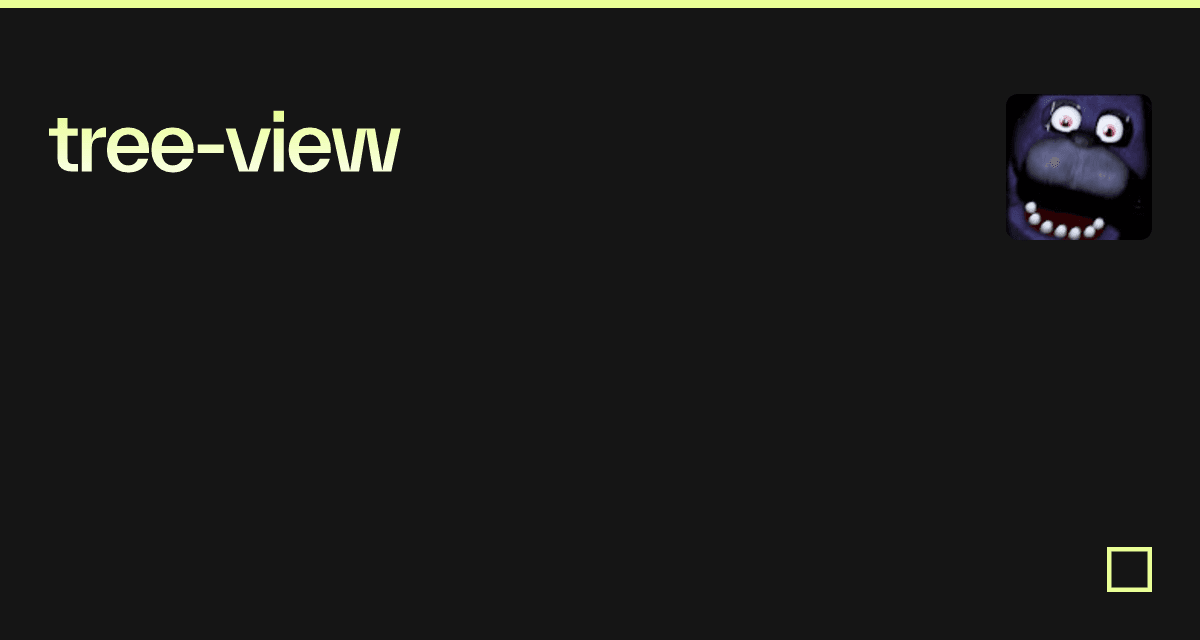 tree-view - Codesandbox