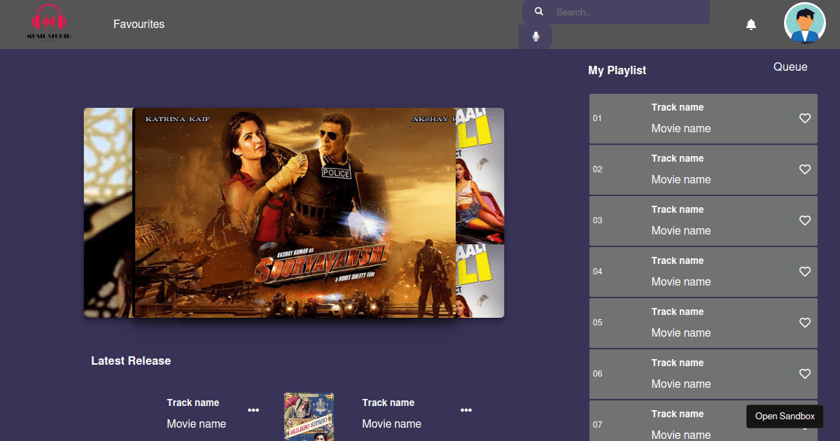 Music Player Project - Codesandbox Music Player Project - Codesandbox