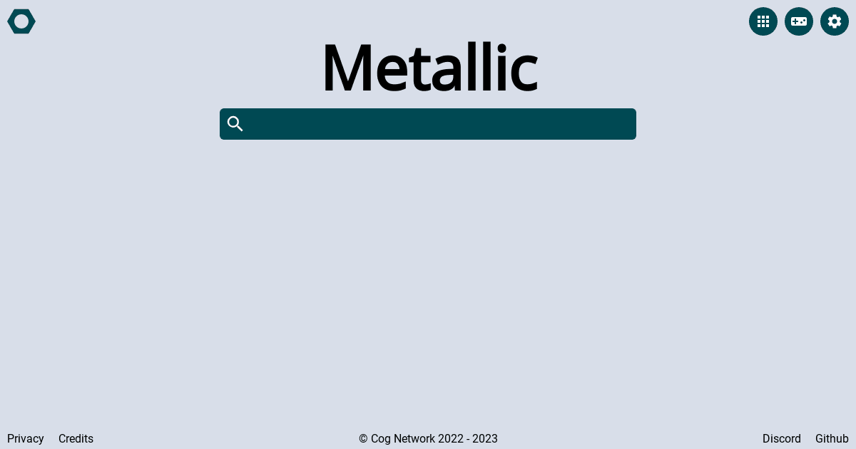 metallic - Codesandbox