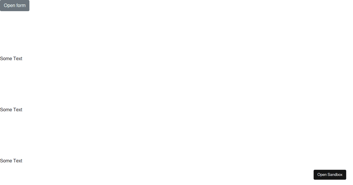 reactstrap-modal-issue - Codesandbox reactstrap-modal-issue - Codesandbox